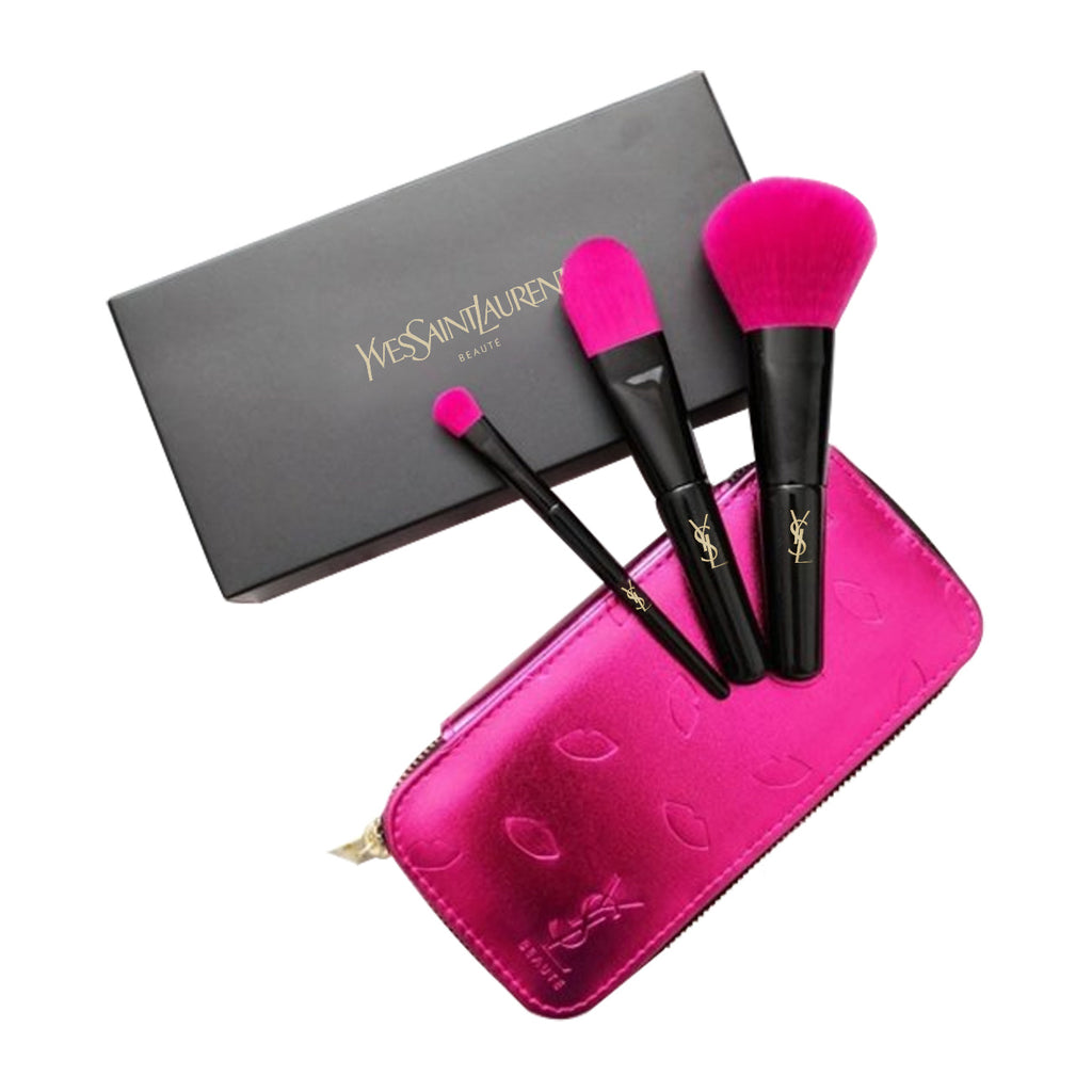 Brush Kit Fuchsia | Skin Society