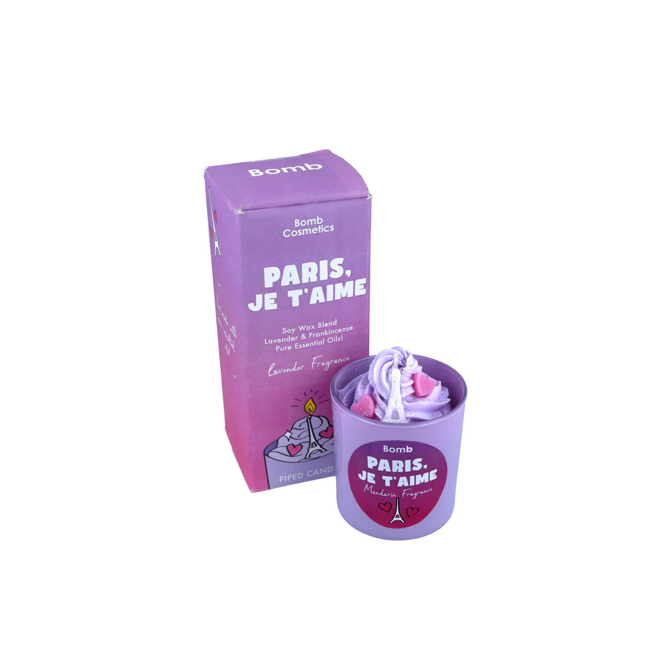 Paris Je Taime Piped Candle | Skin Society
