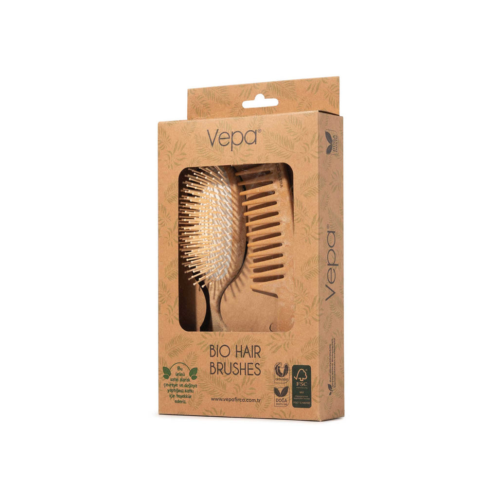 Bio Brushes Styling Hair Brush & Comb Set – Skin Society