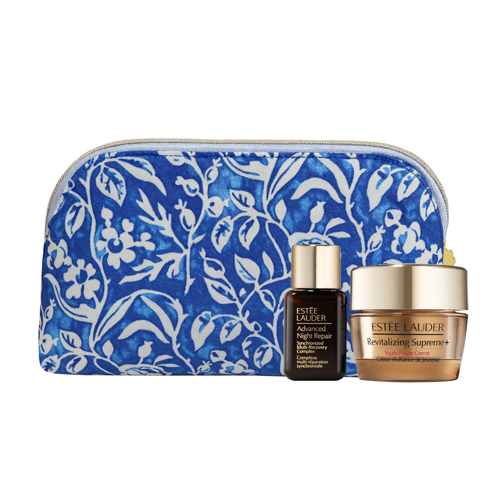 Estée lauder Blue Flowers Goodies Pouch - Gift | Skin Society