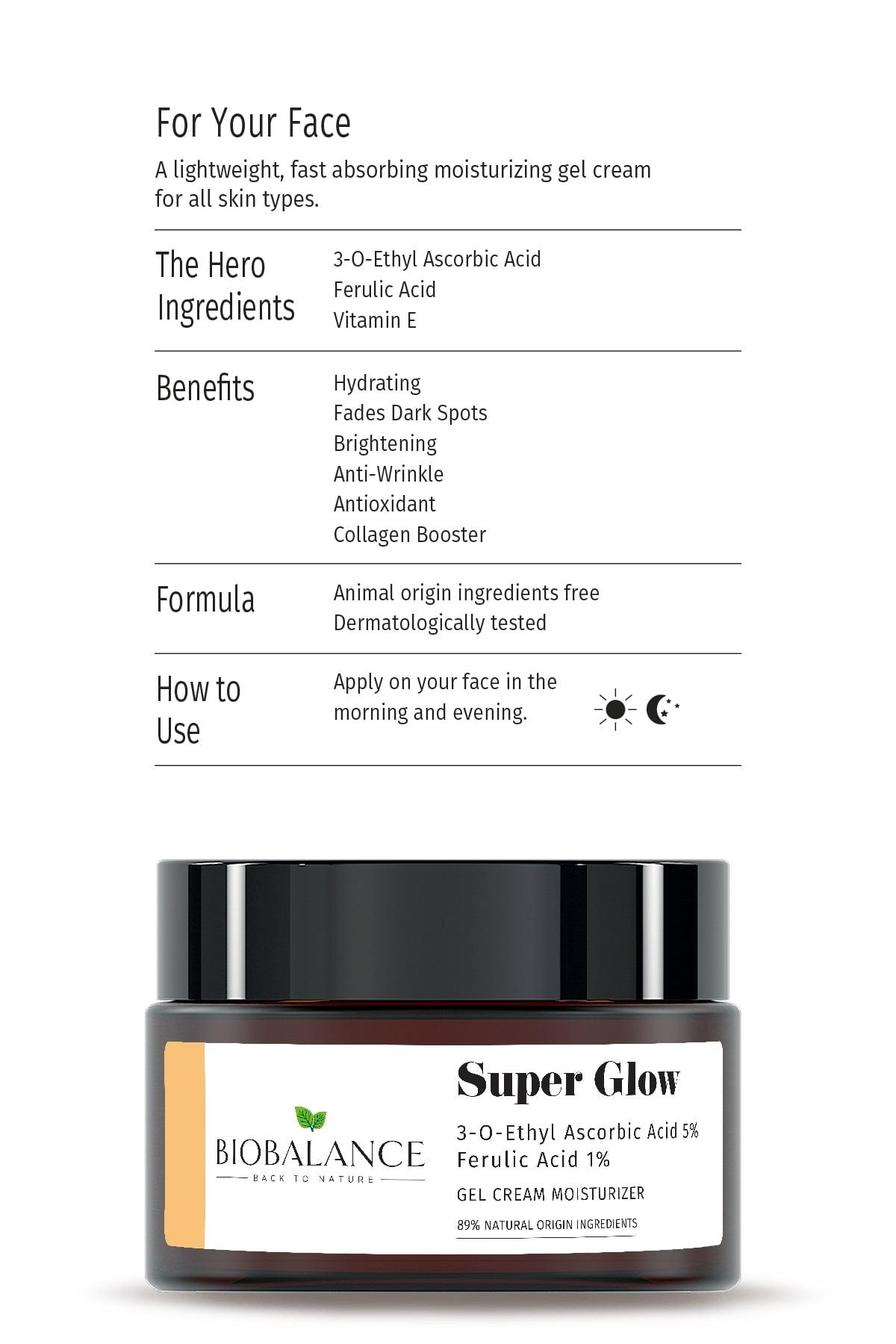 Super Glow Gel Cream Moisturizer | Skin Society