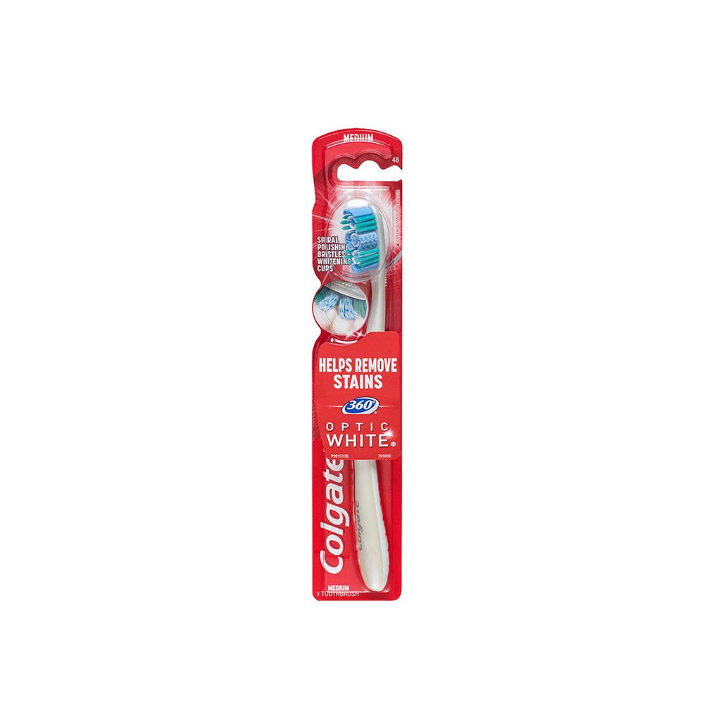 Colgate 360⁰® Advanced Optic White® Manual Toothbrush | Skin Society ...