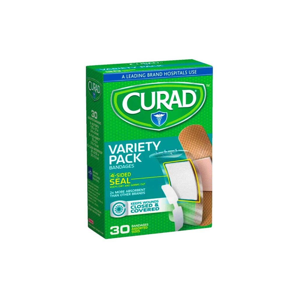 Curad Variety Pack Bandages - Box of 30 | Skin Society | Lebanon