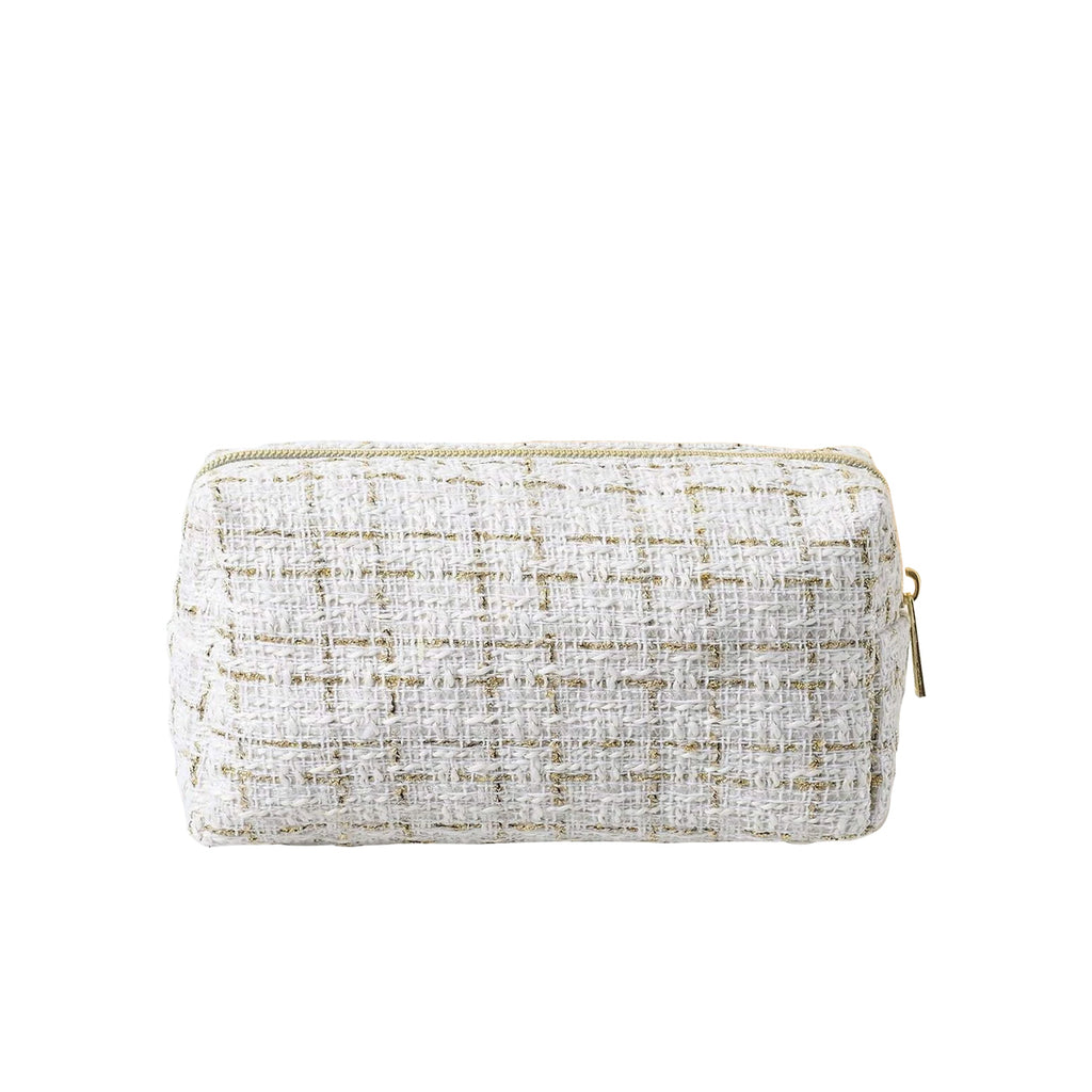 White & Golden Pouch – Skin Society