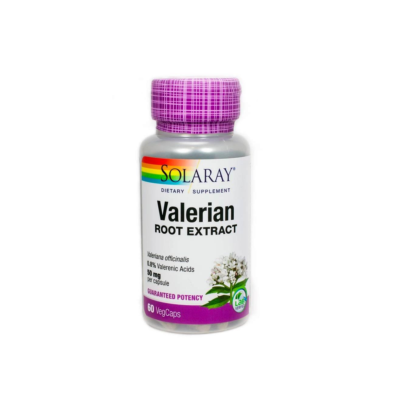 Solaray Valerian Root Extract 50mg | Skin Society | Lebanon