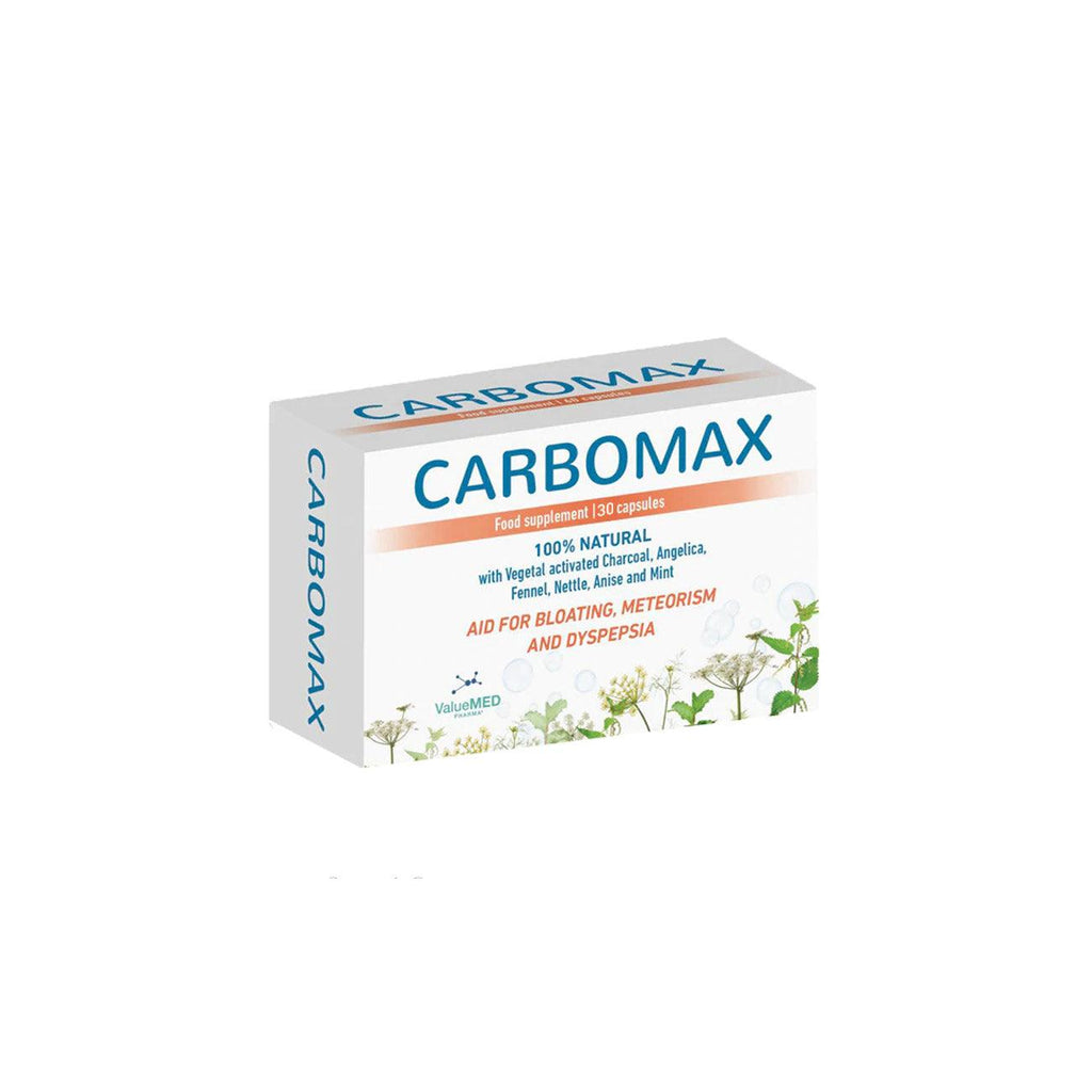 Carbomax - 30 Capsules | Skin Society